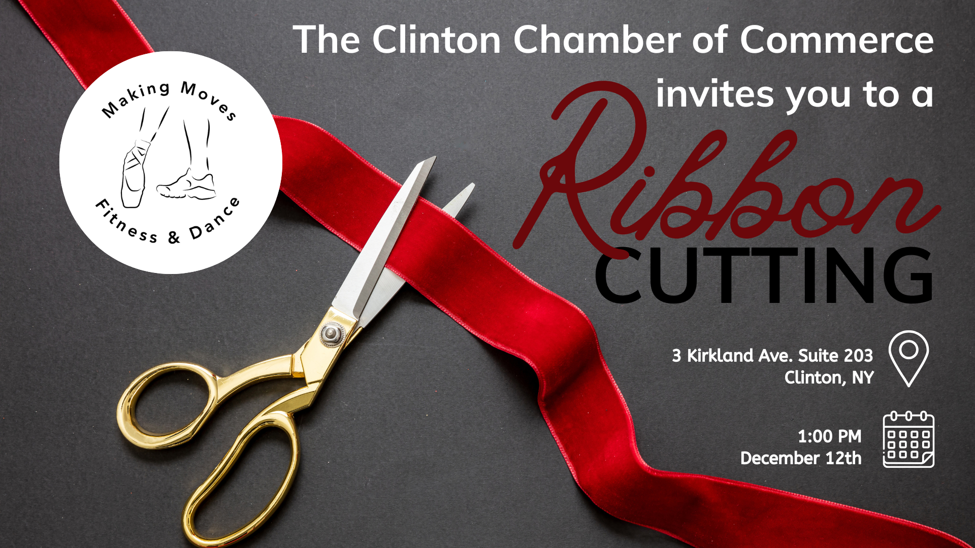 Making Moves Ribbon Cutting - Clinton Chamber of Commerce - Clinton ...
